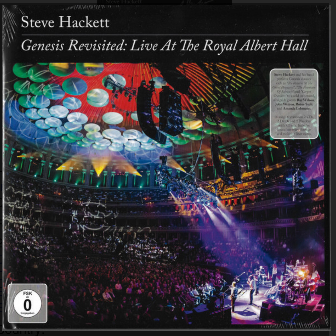 Genesis Revisited: Live At The Royal Albert Hall (2 CD + 2 DVD + BR ...